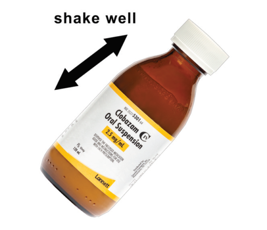 Clobazam Oral Suspension Medication Guide | Lannett